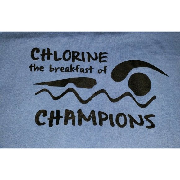 Gildan | Shirts | Chlorine The Breakfast Of Champions 2 Sided Xl Short Sleeve Preowned B5 | Poshmark